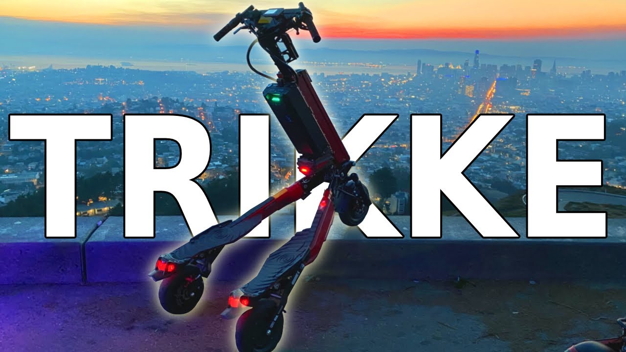 TRIKKE SP33DR | An Triple Motor Ride With A Leg Up On Electric Scooters